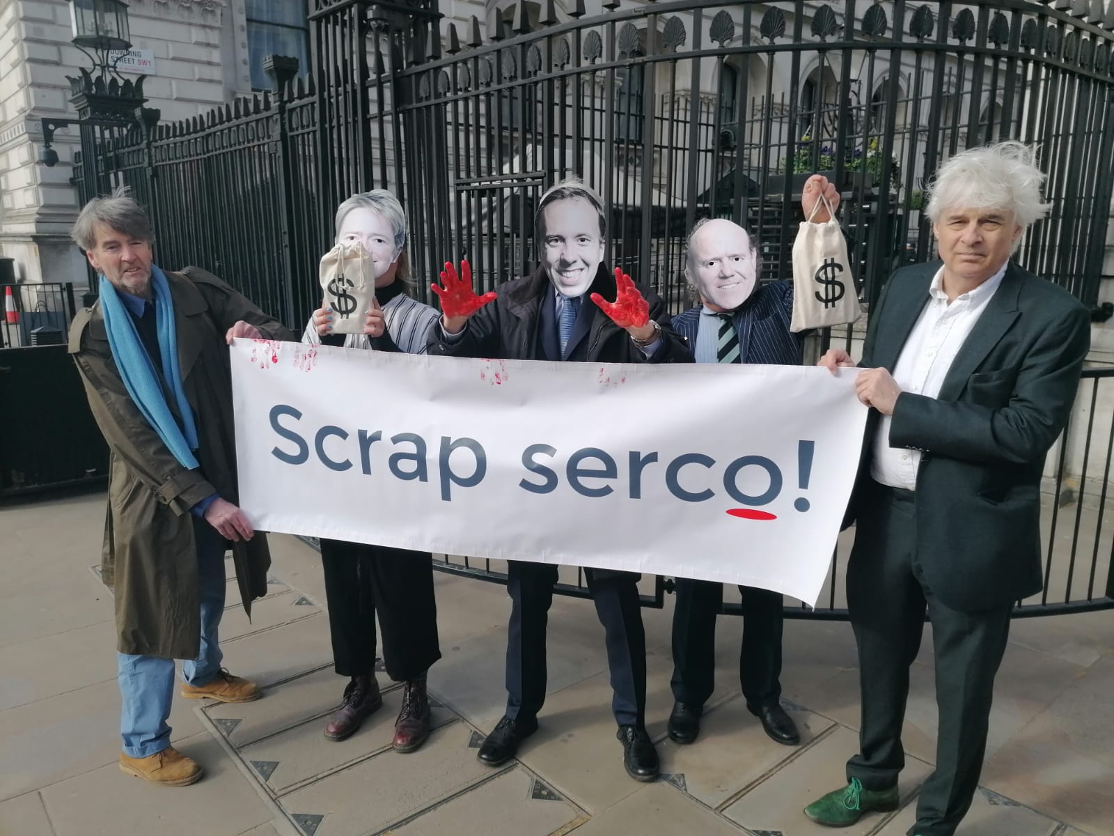 Communities across England say time's up for Serco's test and trace ...